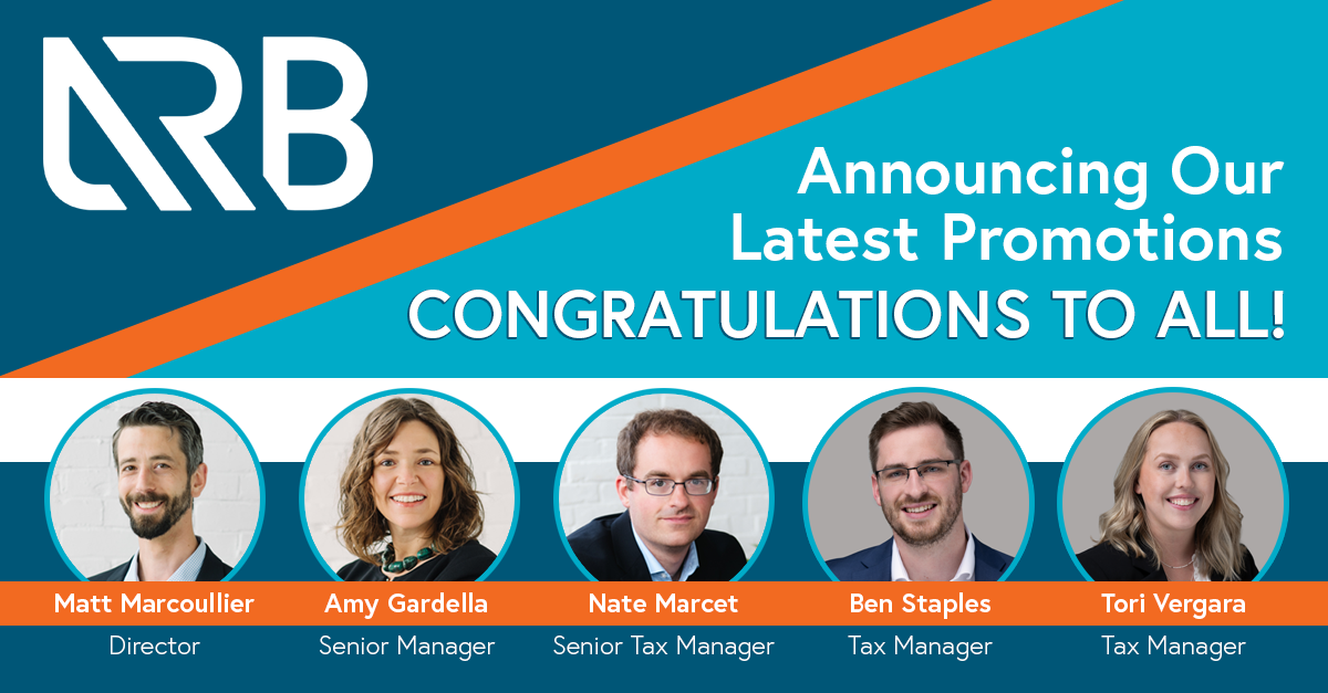 ARB Announces Recent Promotions | Albin, Randall and Bennett